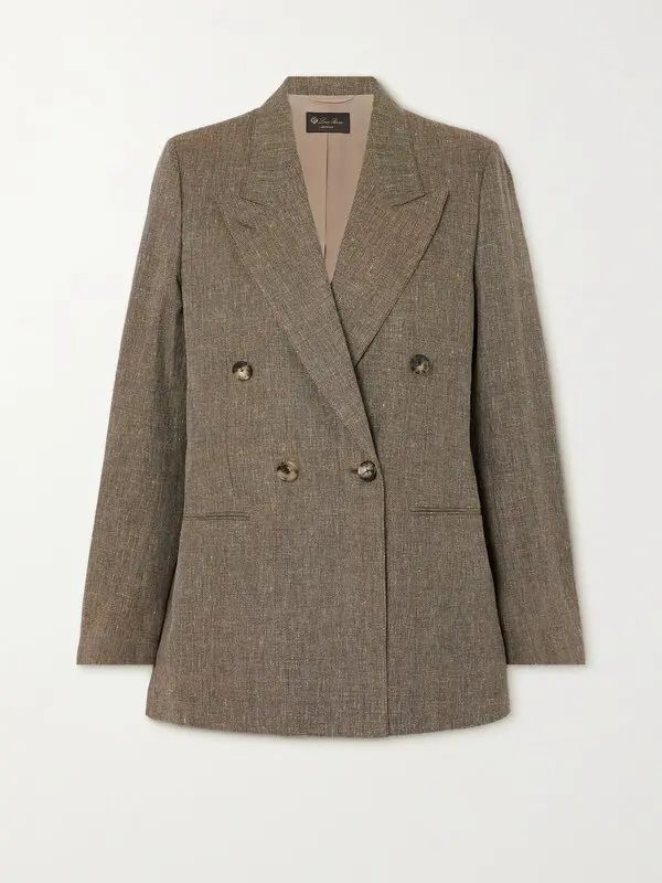 Loro Piana Aurora Double-breasted Blazer