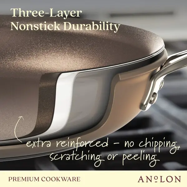 ANOLON Ascend 12 Open Frying Pan