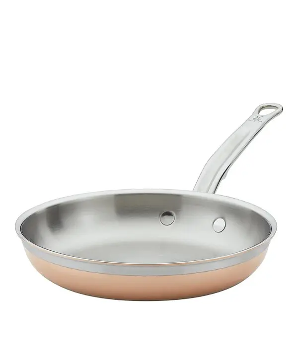 HESTAN Copperbond 8.5 Induction Copper Skillet - Brown