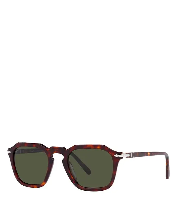 Persol Square Sunglasses - Havana