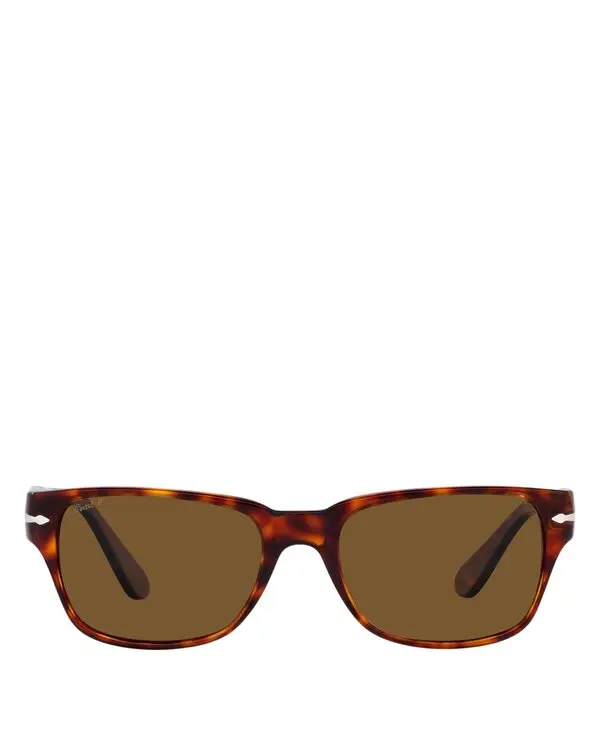 Persol Polarized Rectangle Sunglasses