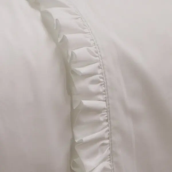 POM POM AT HOME Audrey Ruffle King Pillowcase, Pair