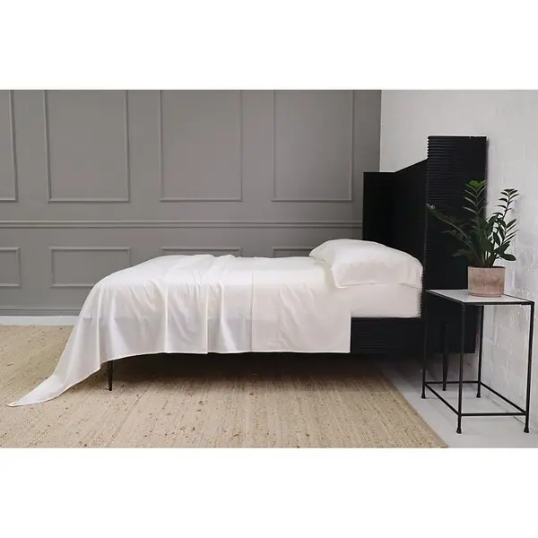 POM POM AT HOME Classico Hemstitch Standard Pillowcase, Pair - Ivory