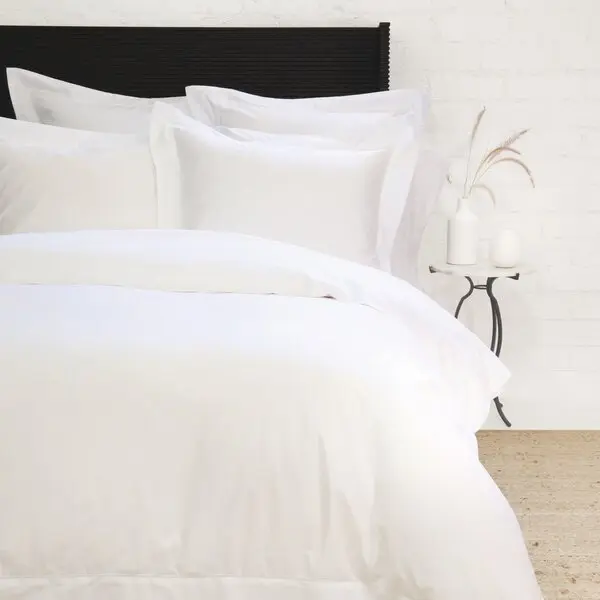 POM POM AT HOME Classico Hemstitch Standard Pillowcase, Pair - White