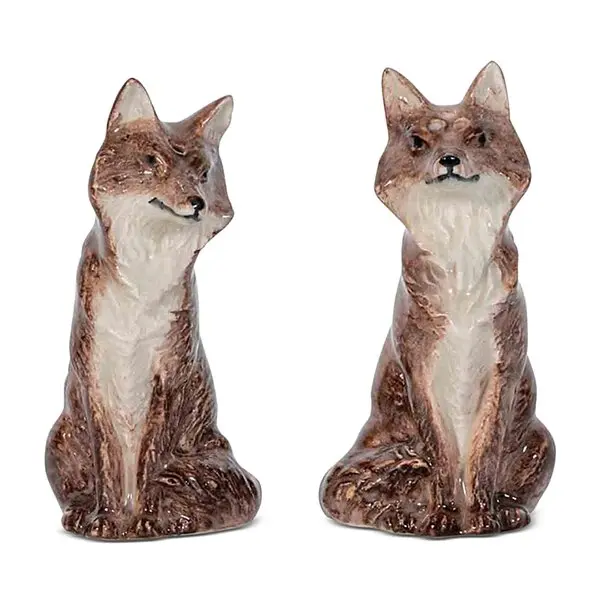 JULISKA Clever Creatures Fox Salt And Pepper Set