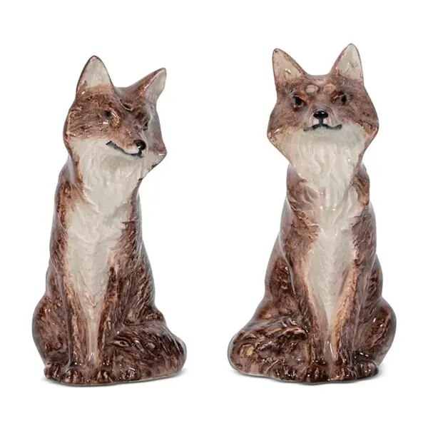 JULISKA Clever Creatures Fox Salt And Pepper Set