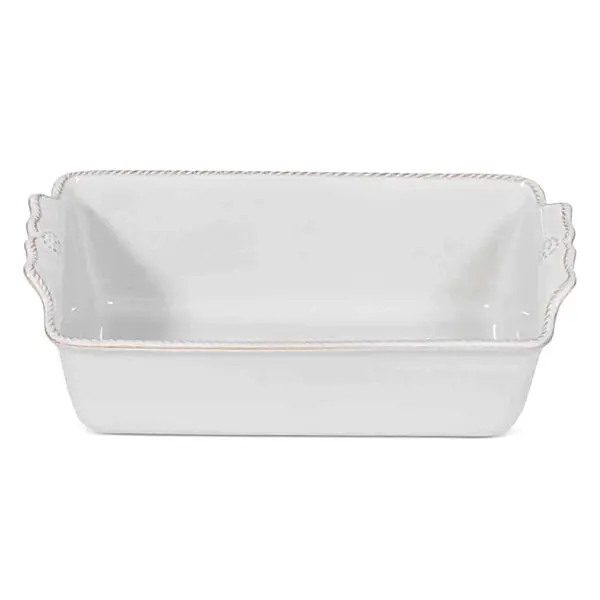 JULISKA Berry & Thread Loaf Pan - Whitewash