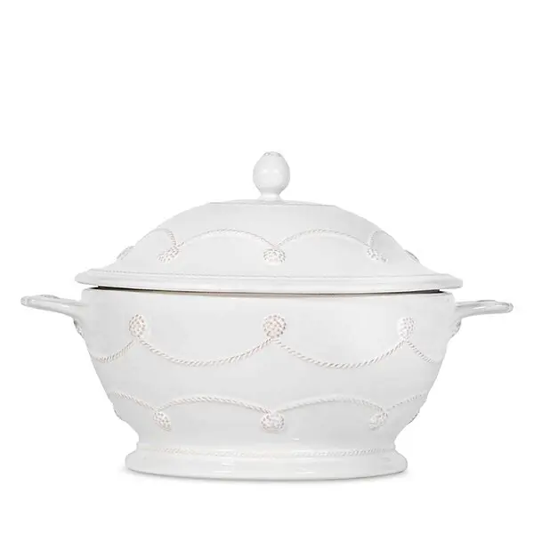 JULISKA Berry & Thread Lidded Casserole - Whitewash