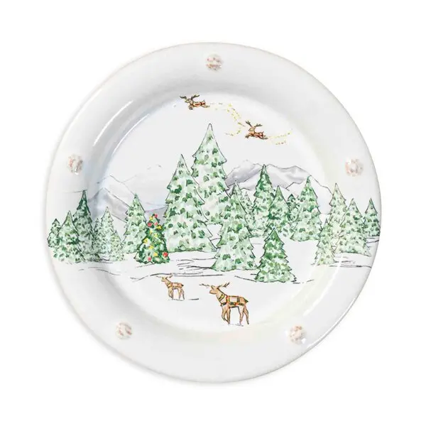 JULISKA B & T North Pole Cocktail Plate, Set Of 4