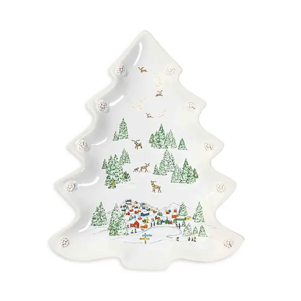 JULISKA B & T North Pole Small Tree Tray