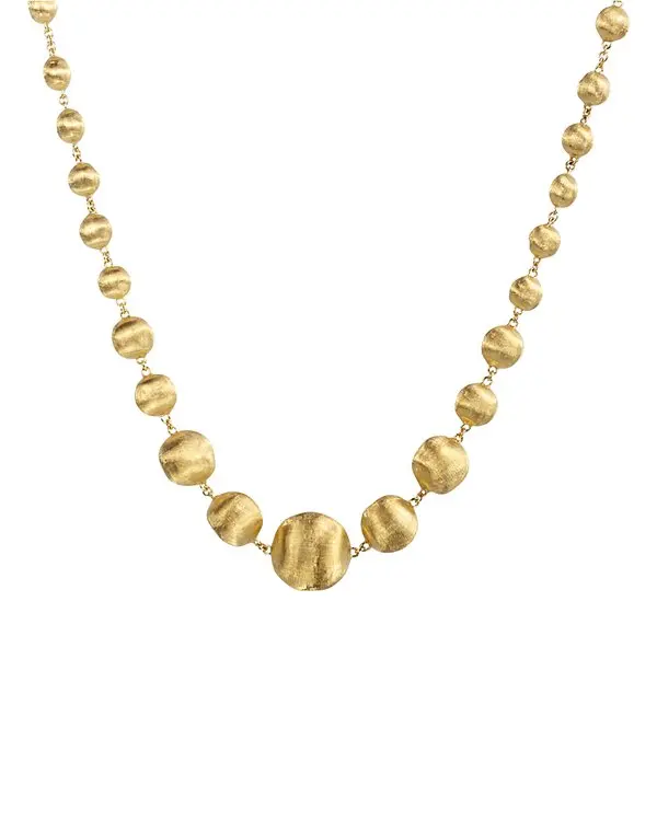 Marco Bicego Africa Collection 18k Yellow Bead Necklace - Gold