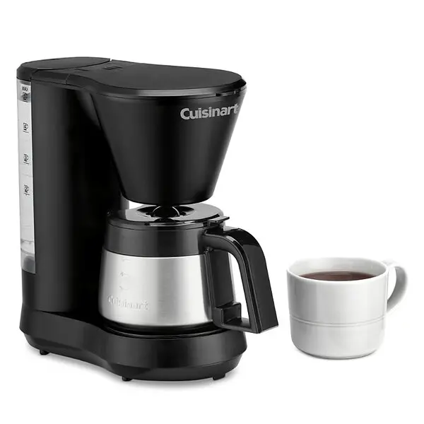 CUISINART Dcc-5570 5 Cup Coffeemaker With Stainless Steel Carafe