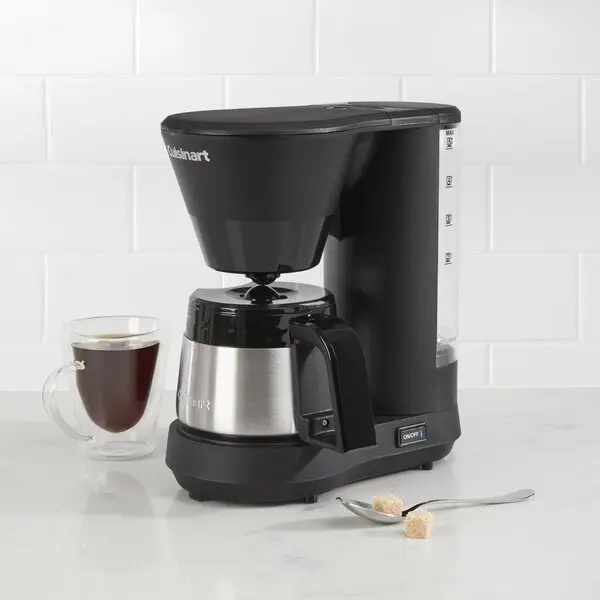 CUISINART Dcc-5570 5 Cup Coffeemaker With Stainless Steel Carafe