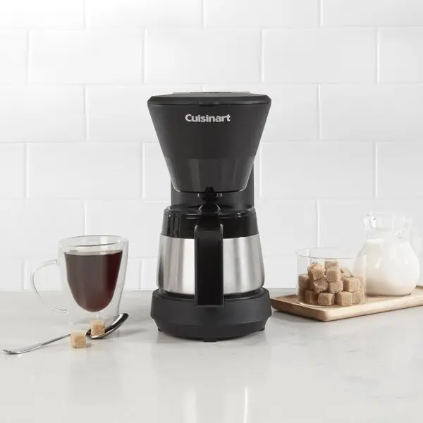 CUISINART Dcc-5570 5 Cup Coffeemaker With Stainless Steel Carafe