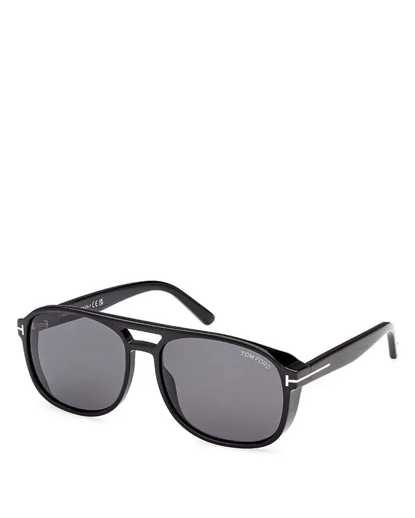 TOM FORD Navigator Sunglasses 58mm - Black/smoke