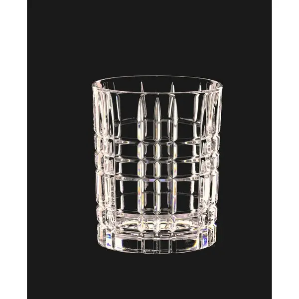 NACHTMANN Square Whiskey Tumblers, Set Of 4