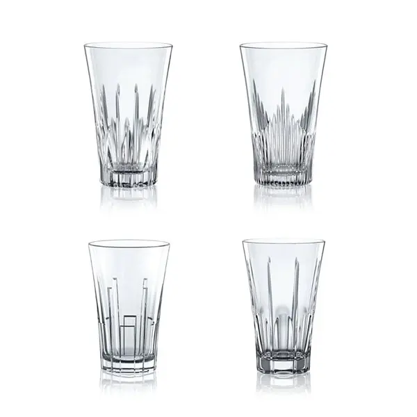 NACHTMANN Classix Highball Longdrink Glasses, Set Of 4 - Clear