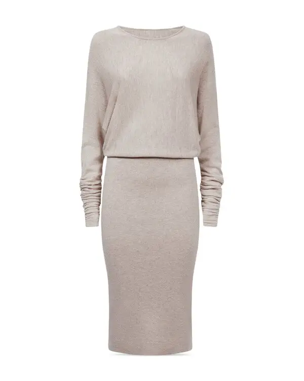 REISS Leila Midi Sweater Dress