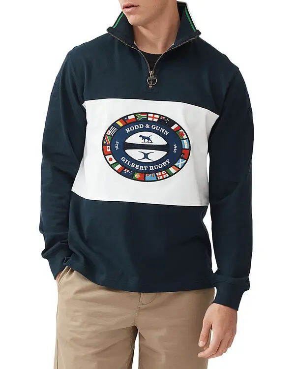 Rodd & Gunn X Gilbert Donnybrook Quarter Zip Sweatshirt