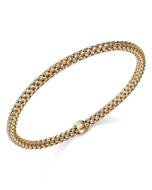 Bloomingdale'S 14k Yellow Popcorn Link Chain Bracelet - Gold
