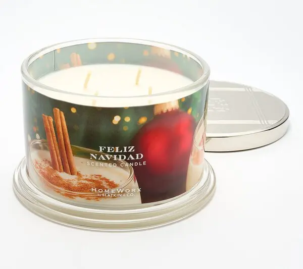 HOMEWORX BY SLATKIN + CO. Homeworx Slatkin & Co. 18oz Feliz Navidad Candle - One-color