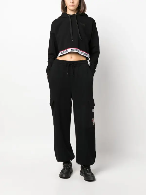 Moschino Teddy Bear Organic Cotton Track Pants