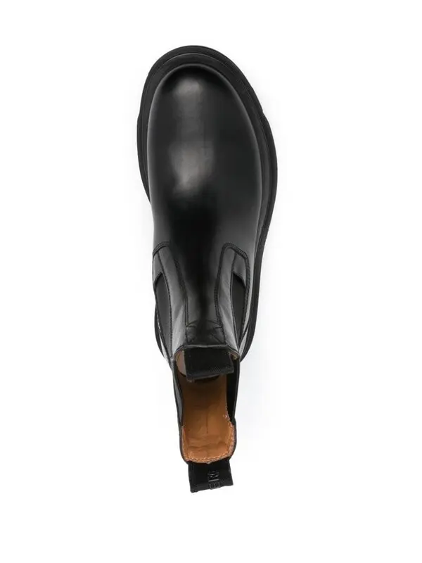 BUTTERO® Leather Chelsea Boots