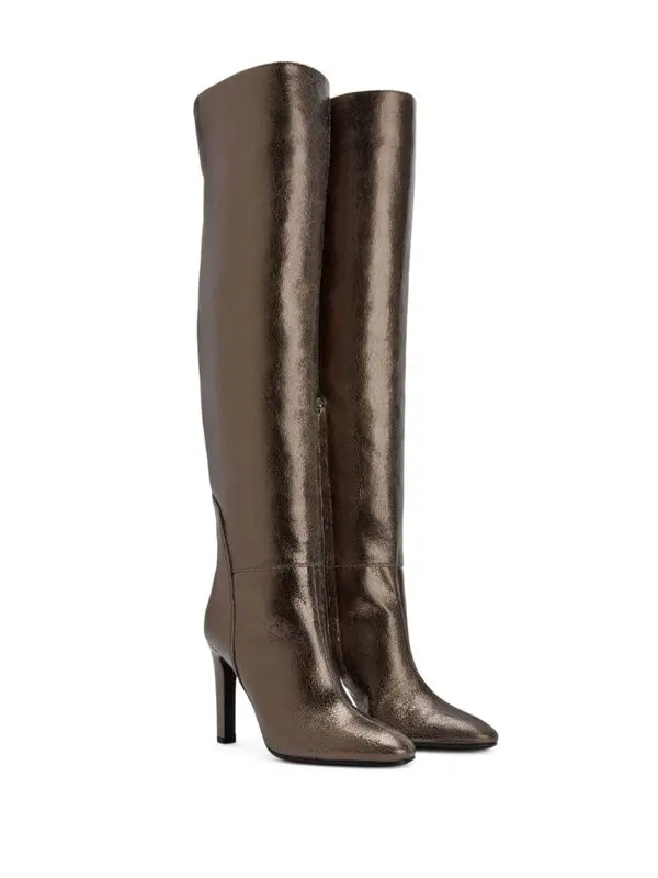 GIUSEPPE ZANOTTI 105mm Hattie Knee-high Boots - Brown