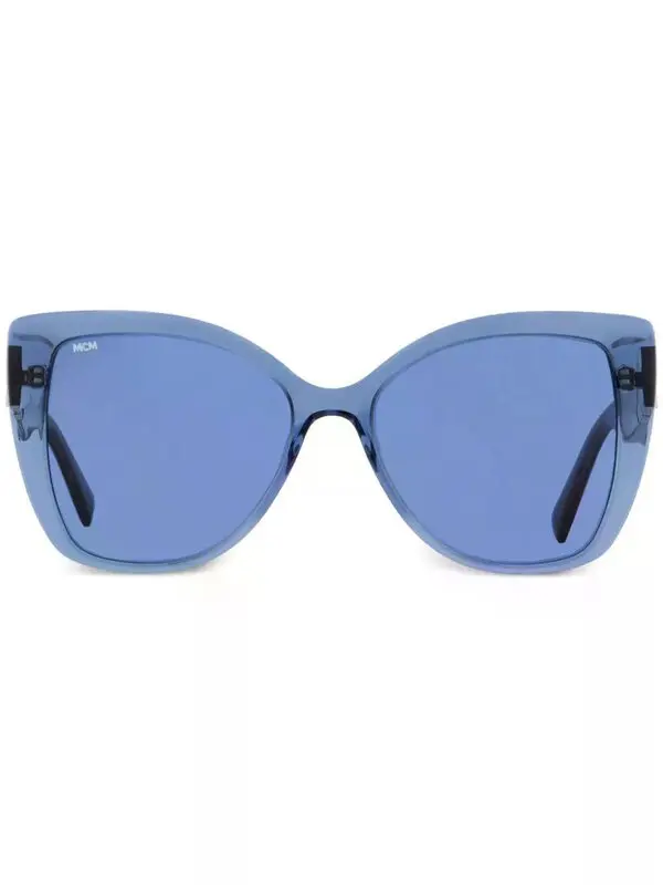 Mcm Butterfly-frame Tinted Sunglasses - Blue