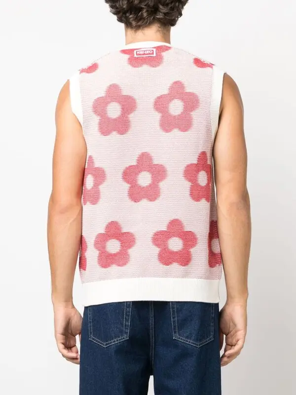 Kenzo Boke Flower Cotton Vest