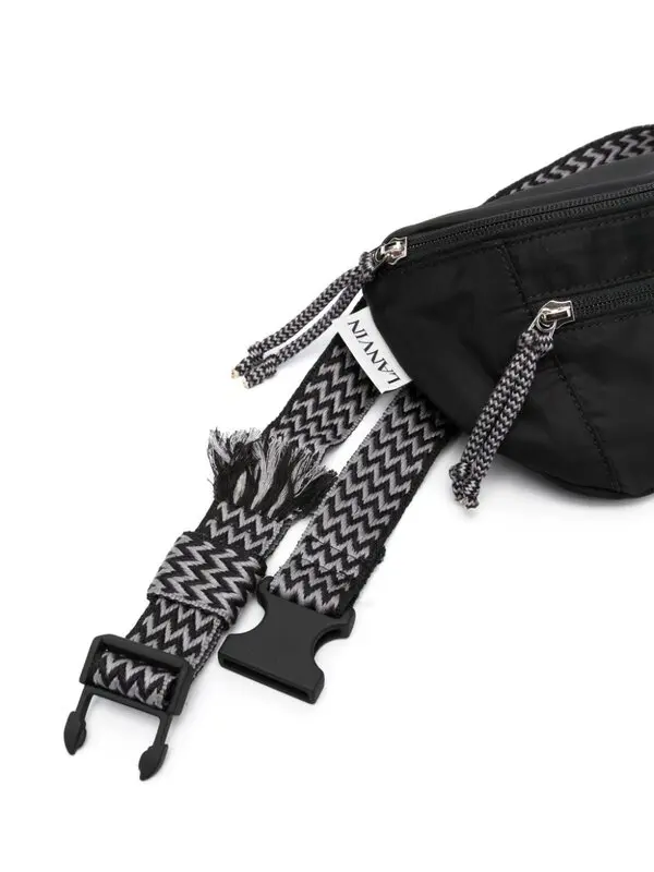 LANVIN Curb Belt Bag - Black