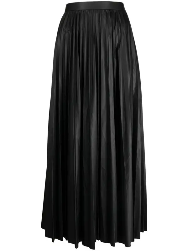 Junya Watanabe High-waist Pleated Midi Skirt