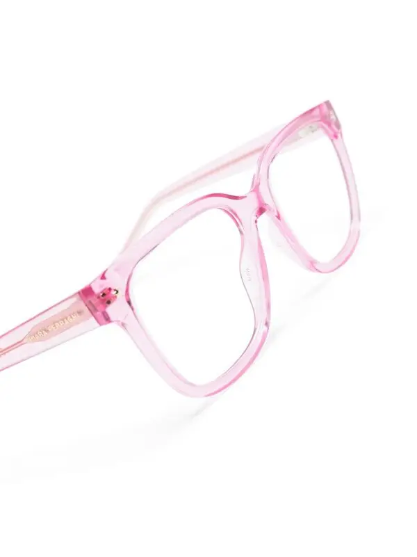 CHIARA FERRAGNI Transparent Square-frame Eyeglasses