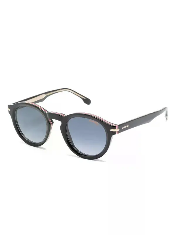 Carrera Eyewear Round-frame Striped Sunglasses