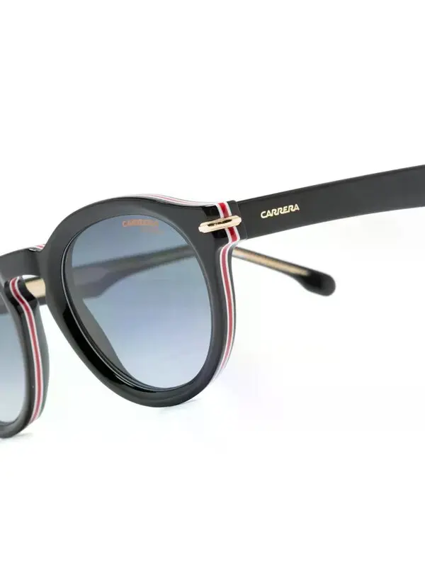 Carrera Eyewear Round-frame Striped Sunglasses