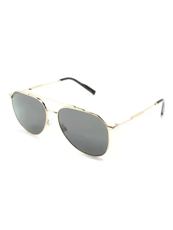Dolce & Gabbana Double-bridge Pilot-frame Sunglasses
