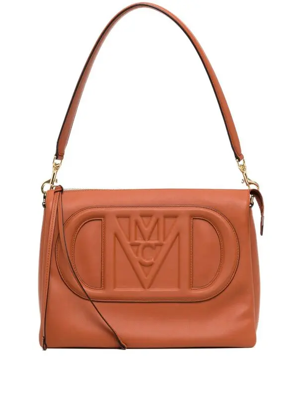 Mcm Travia Leather Shoulder Bag