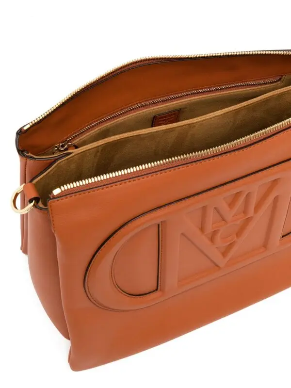 Mcm Travia Leather Shoulder Bag