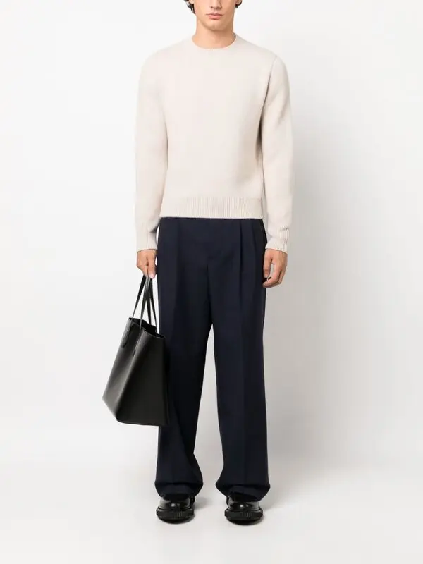 LANVIN Crew-neck Wool-cashmere Jumper