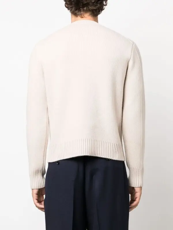 LANVIN Crew-neck Wool-cashmere Jumper