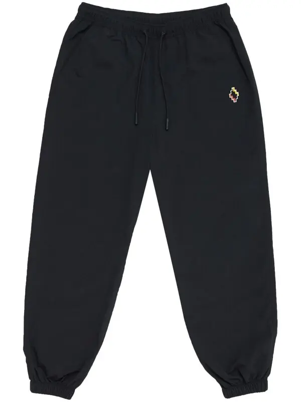 COUNTY OF MILAN Cross-embroidered Track Pants