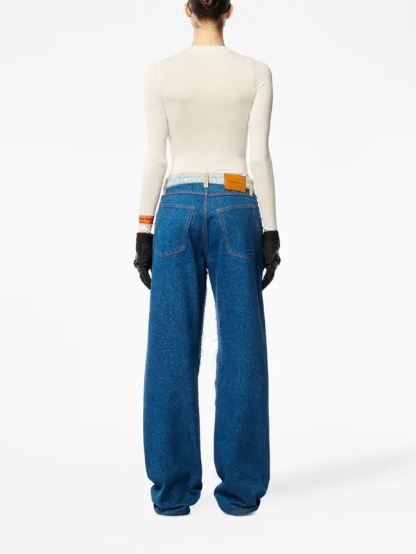 Heron Preston Panelled Mid-rise Jeans