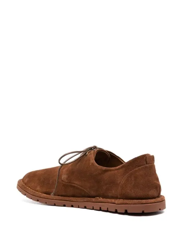 Marsèll Sancrispa Suede Derby Shoes - Brown