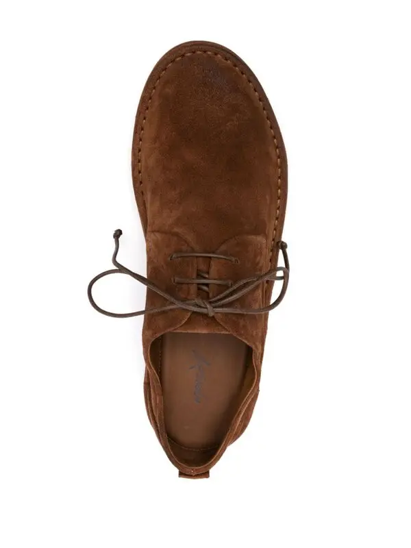 Marsèll Sancrispa Suede Derby Shoes - Brown