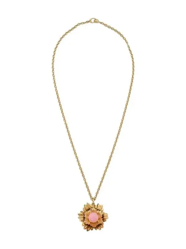 Irene Neuwirth 18kt Yellow Super Bloom Opal Necklace - Gold