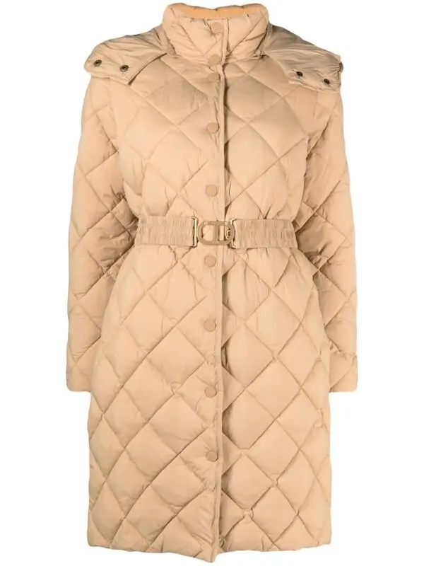TWINSET Diamond-quilted Coat