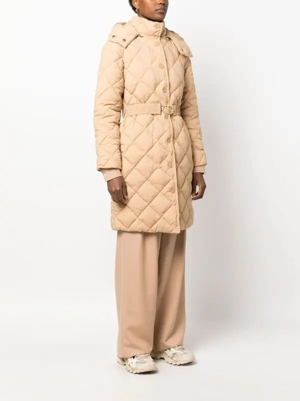TWINSET Diamond-quilted Coat