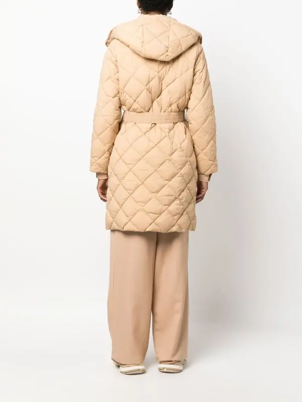 TWINSET Diamond-quilted Coat