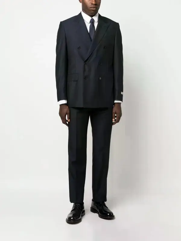 Canali Double-breasted Wool Suit