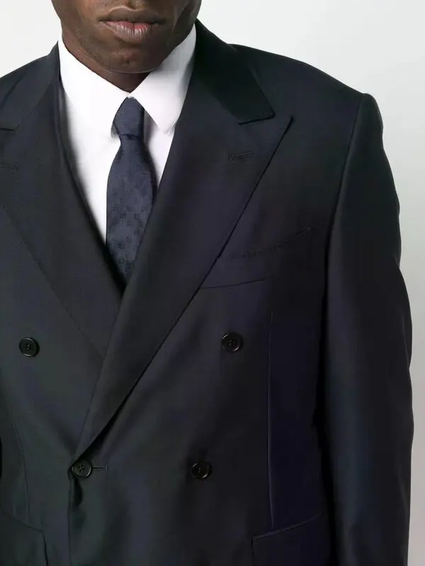 Canali Double-breasted Wool Suit